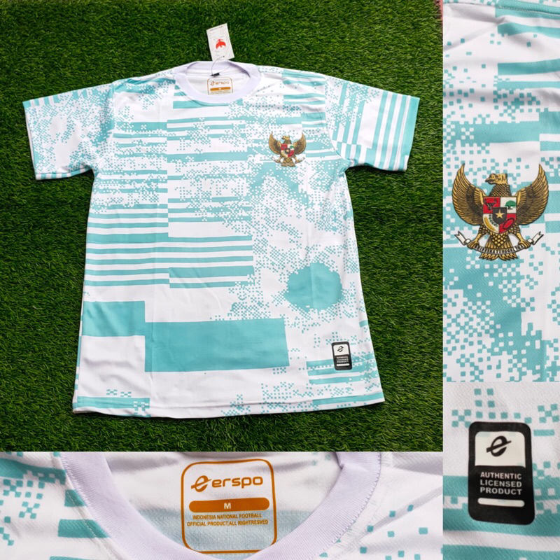 Jual Jersey Indonesia Training Erspo Putih 2023 2024 Baju Bola Indonesia Training Erspo Terbaru ...