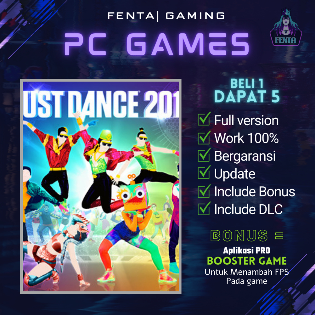 Jual JUST DANCE 2017 - GAME PC - GAME LAPTOP | Shopee Indonesia