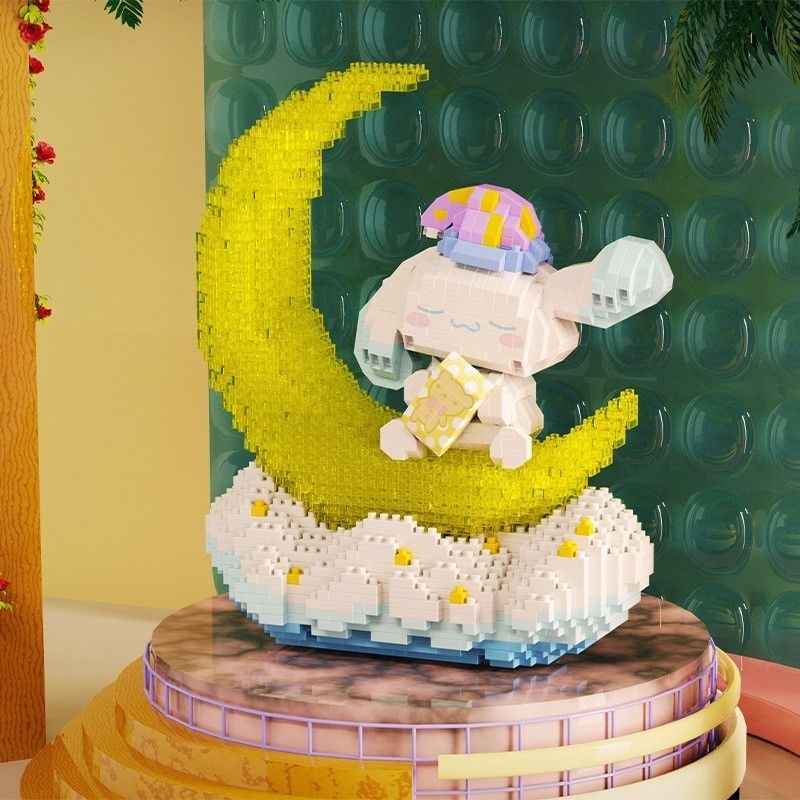 Jual Mainan Balok Cinnamoroll Bike Nano Block Series / Building Block ...