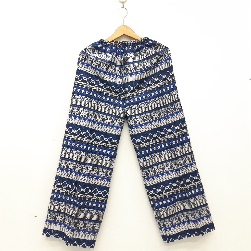 Jual Celana Panjang Kulot Motif Batik Asmat | Shopee Indonesia