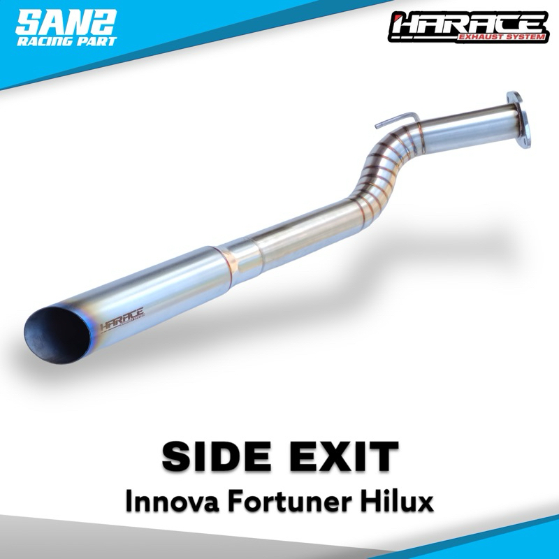 Jual Side exit innova 2kd innova 2gd fortuner hilux Harace Exhaust ...