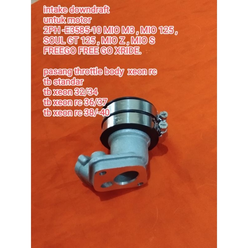 Jual intake downdraft mio m3 mio 125 | Shopee Indonesia