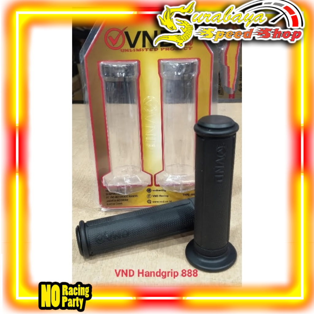 Jual VND Handle Grip Handgrip Fatbar Hanvat Motor Tipe 888 Warna Hitam ...