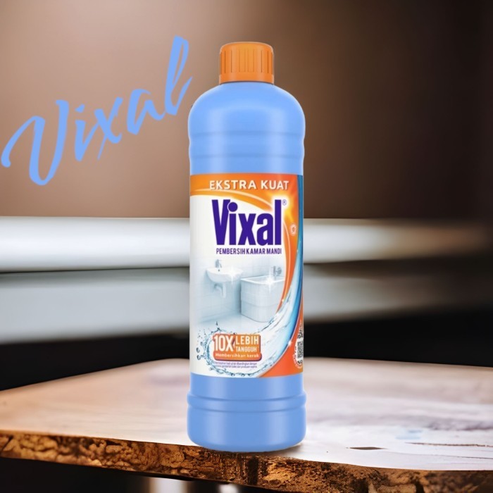 Jual Vixal Pembersih Toilet Porselen Kamar Mandi & Kerak Toilet Ekstra Kuat Harum Antibakteri ...