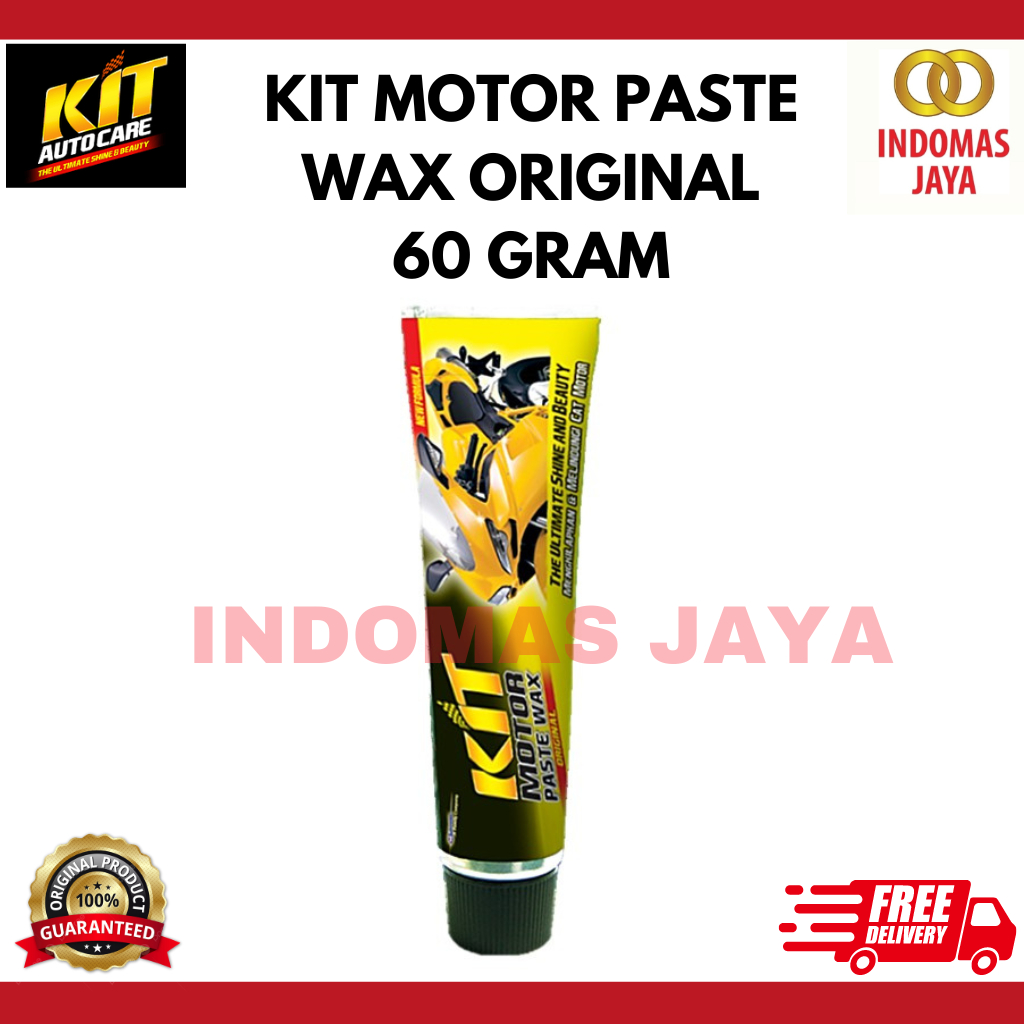 Jual KIT MOTOR PASTE WAX ORIGINAL KUNING 60 GRAM | Shopee Indonesia