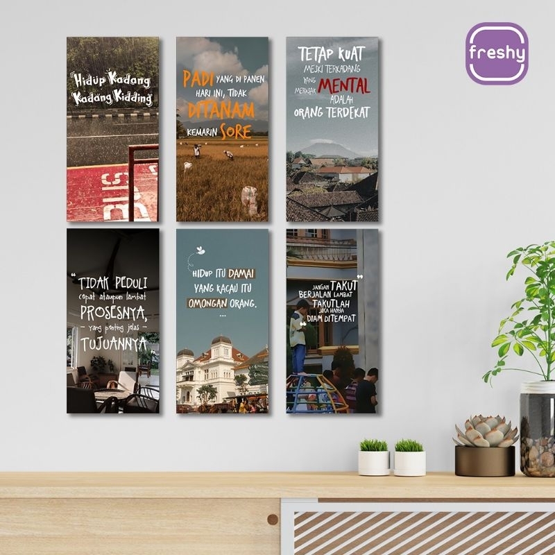 Jual HIASAN DINDING QUOTE WALL DECOR (10X20) HIASAN DINDING MOTIVASI ...