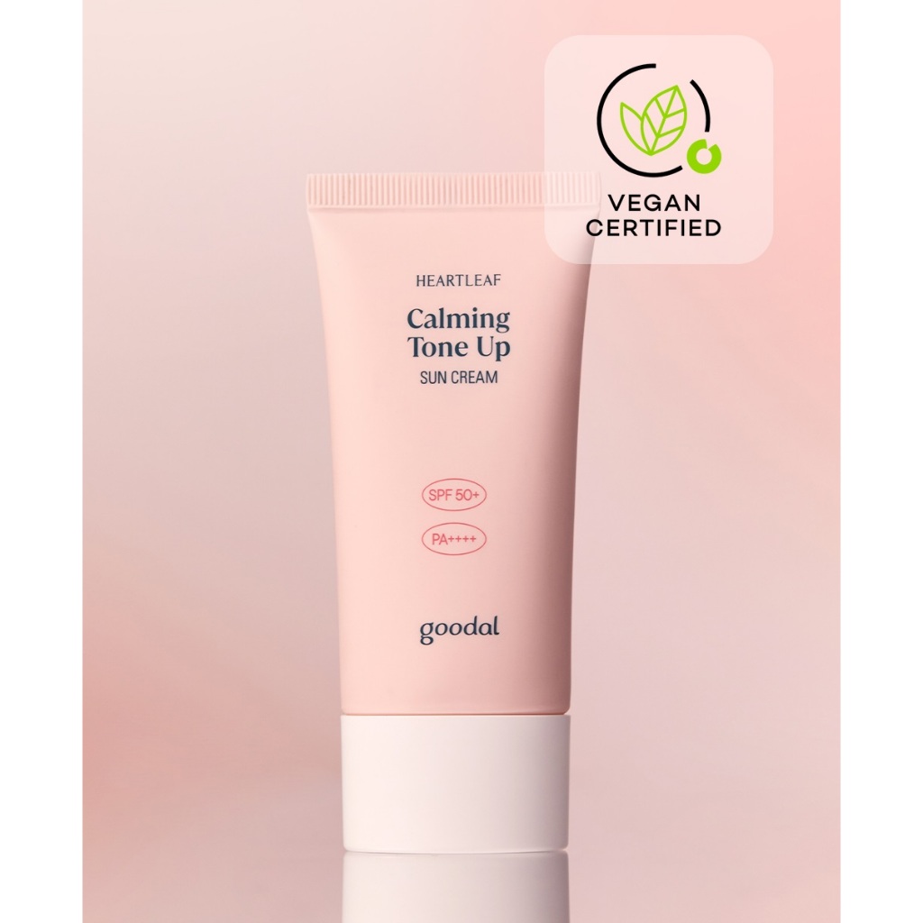 Jual READY STOCK GOODAL Heartleaf Calming Tone Up Sun Cream SPF 50+ PA ...