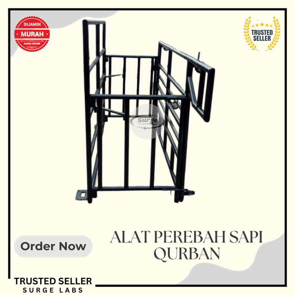 Jual Alat Perebah Sapi Qurban, Mudahkan Penyembelihan Hewan Qurban ...