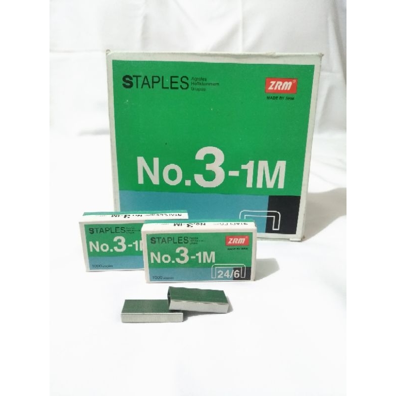 Jual Isi Staples ZRM no.3 24/6 (Ecer) | Shopee Indonesia