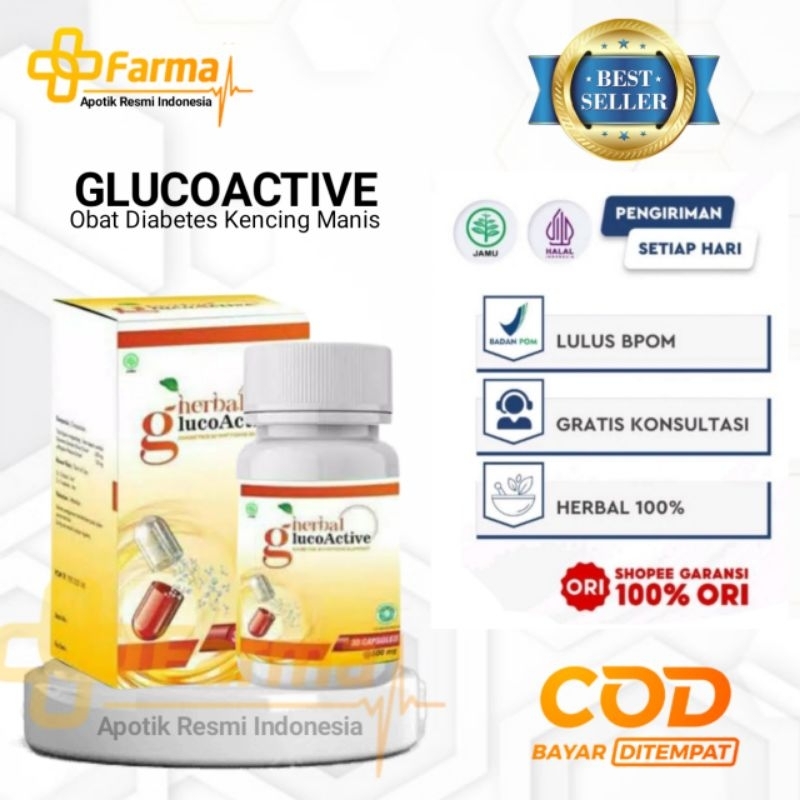 Jual GLUCOACTIVE DISTRIBUTOR RESMI INDONESIA - GLUCOACTIVE ASLI ...