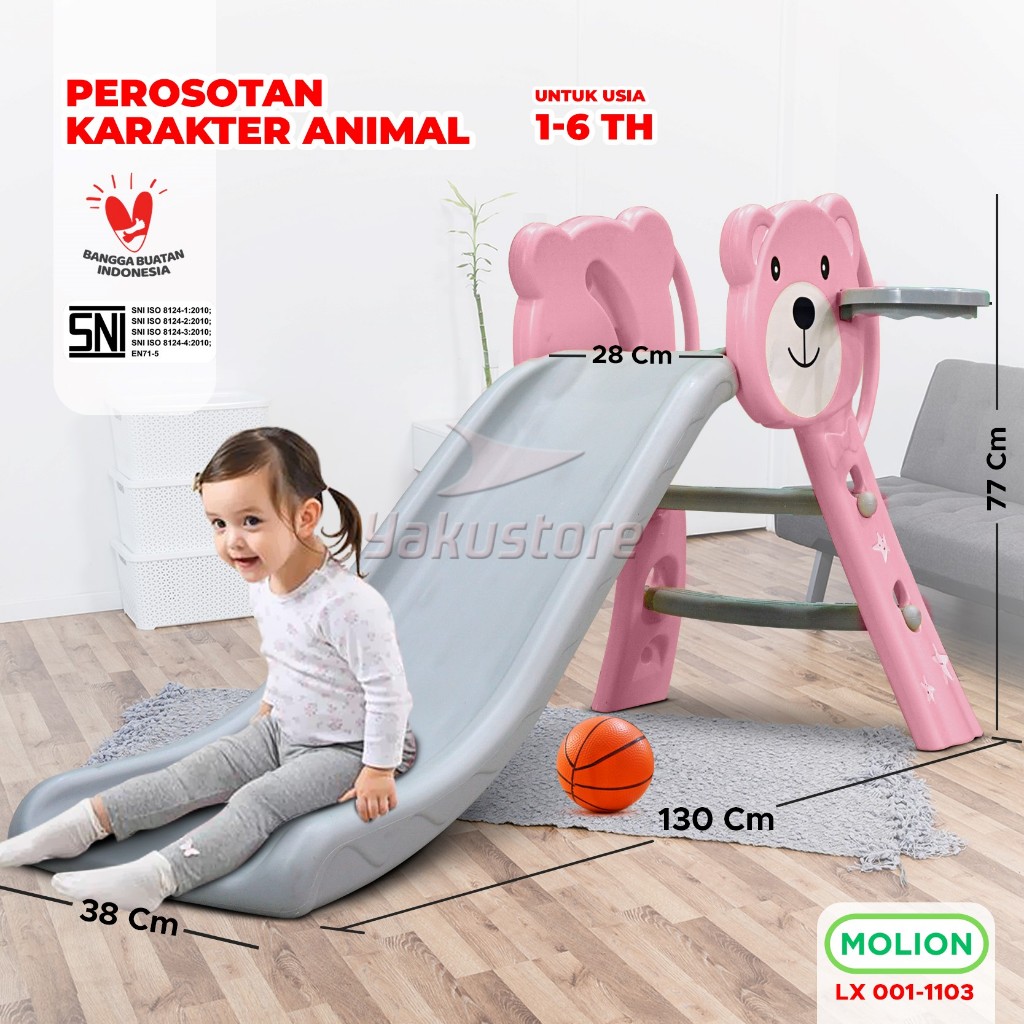 Jual MOLION SNI Mainan Perosotan Anak Playground Prosotan Papan ...