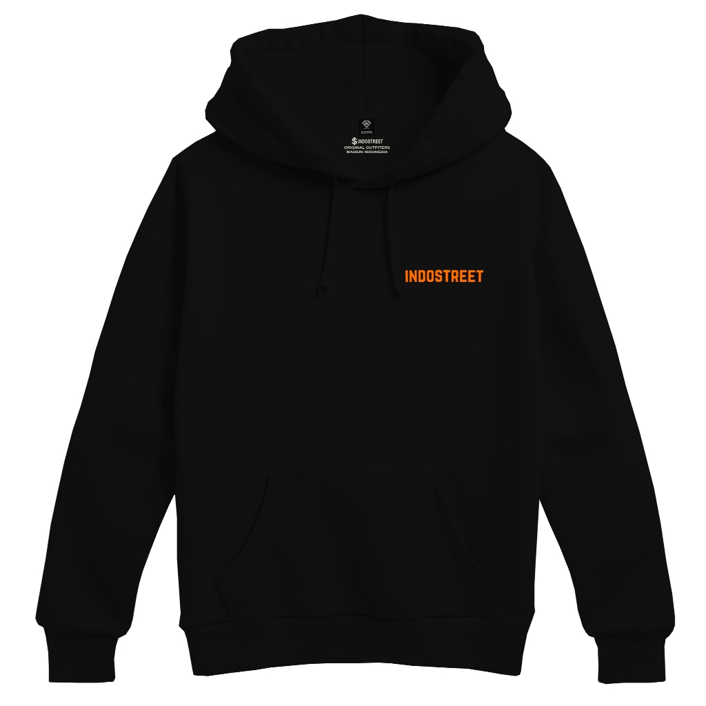 Jual Indostreet - Hoodie New Idst Texs Logo Orange Simpel Unisex ...