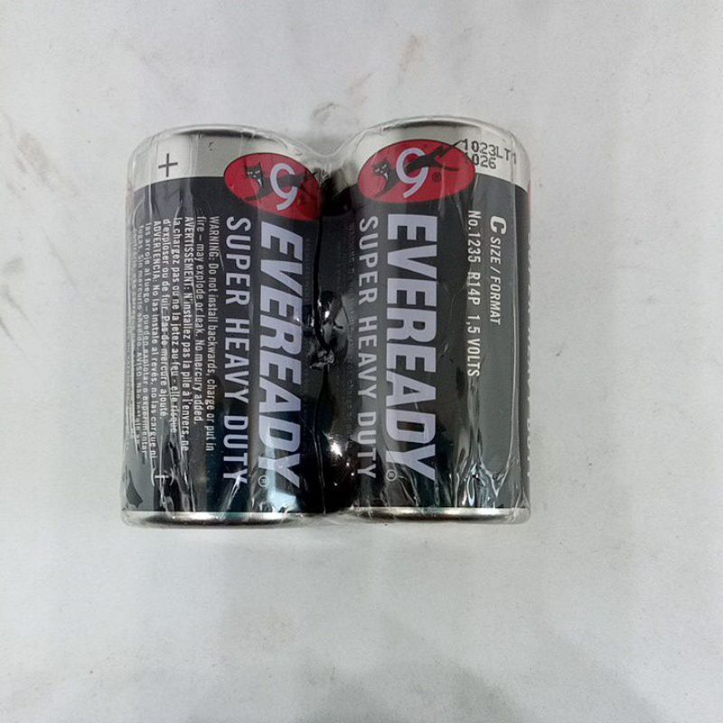 Jual Baterai Eveready Super Heavy Duty Size C | Shopee Indonesia