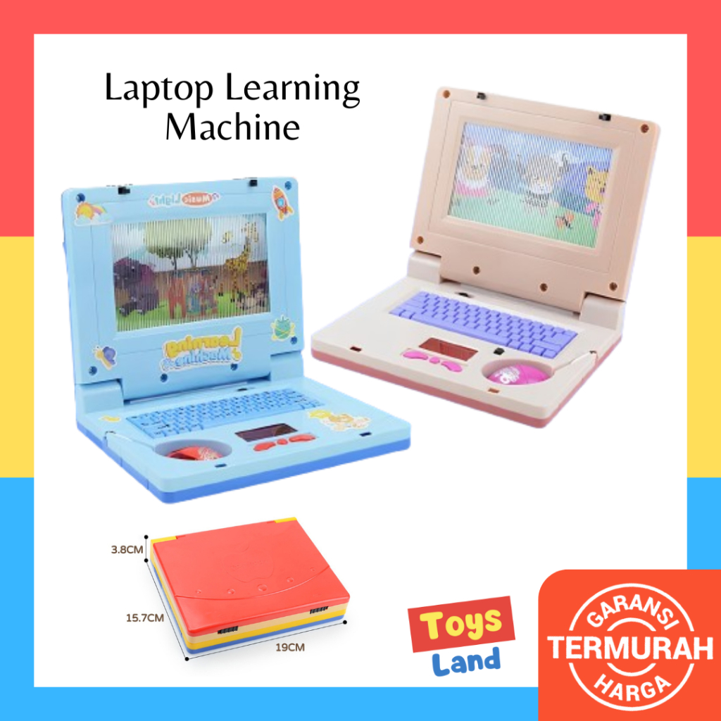 Jual Laptop Learning Machine Laptop Mainan Anak Mainan Laptop Edukasi Anak Laptop Anak Kecil ...