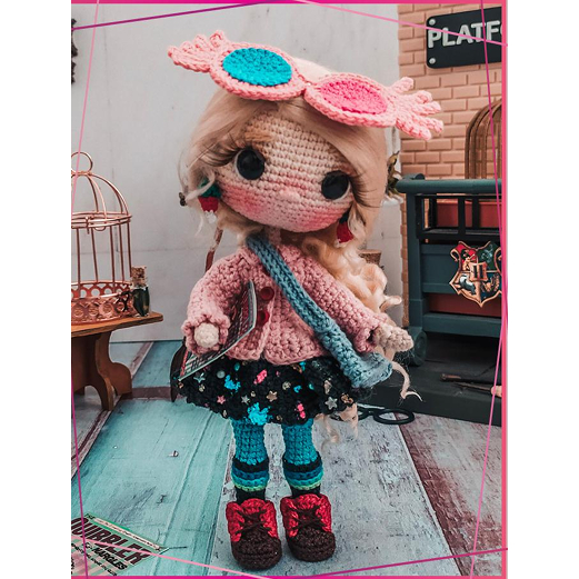 Jual Luna Lovegood gafas {Pdf File Pattern/ Pola Amigurumi} | Shopee ...