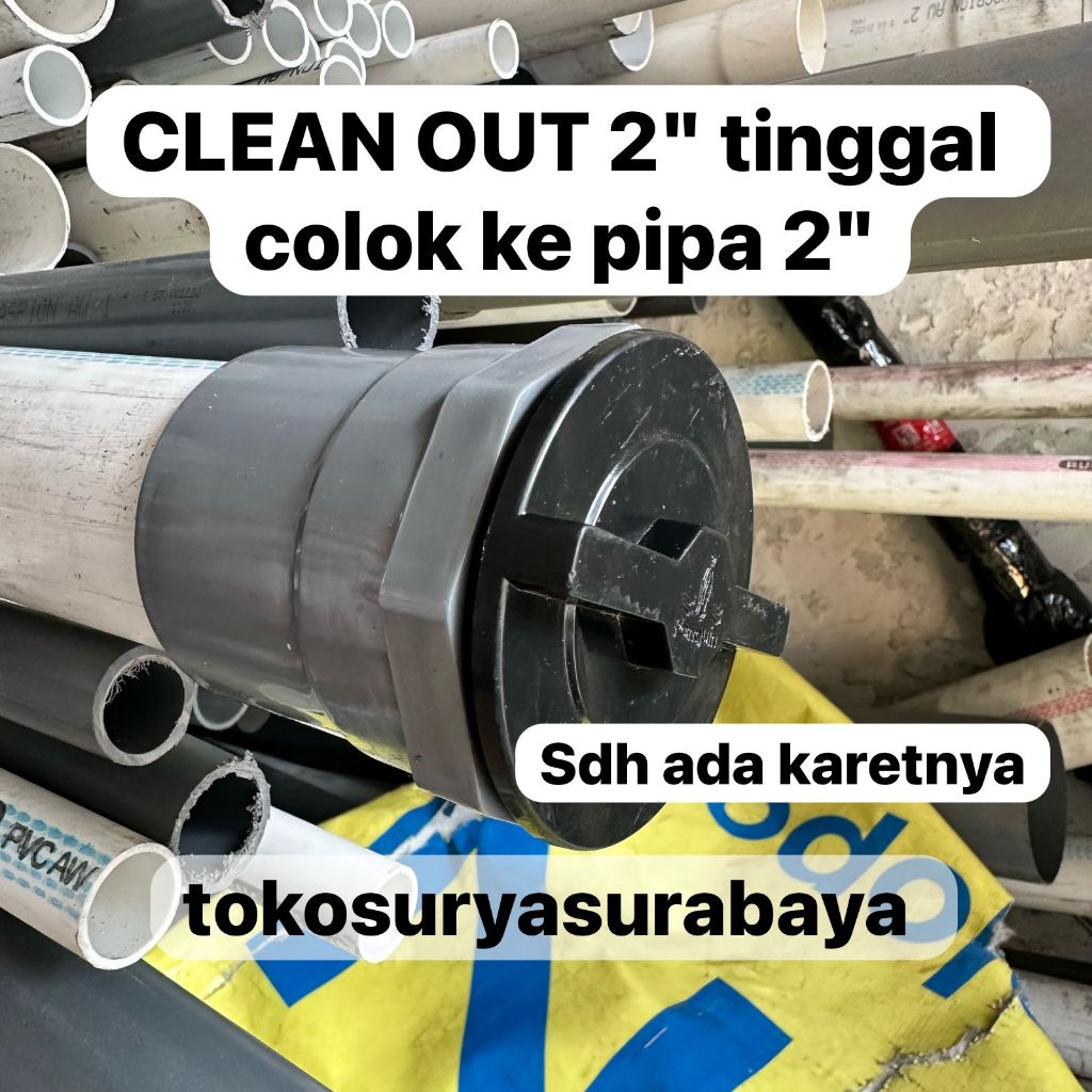 Jual clean out 2" inch clean out 2" clean out 2" inch CO 2" clean out 2 ...
