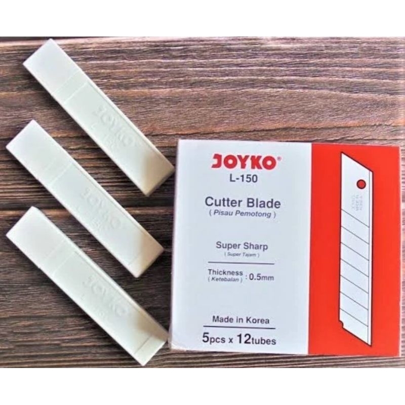 Jual Isi Cutter L 150 Joyko 1 Pack (12 tube) | Shopee Indonesia