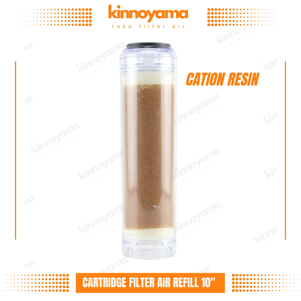 Jual Catridge Filter 10" Resin Cation-Penghilang Zat Kapur Dalan Air ...