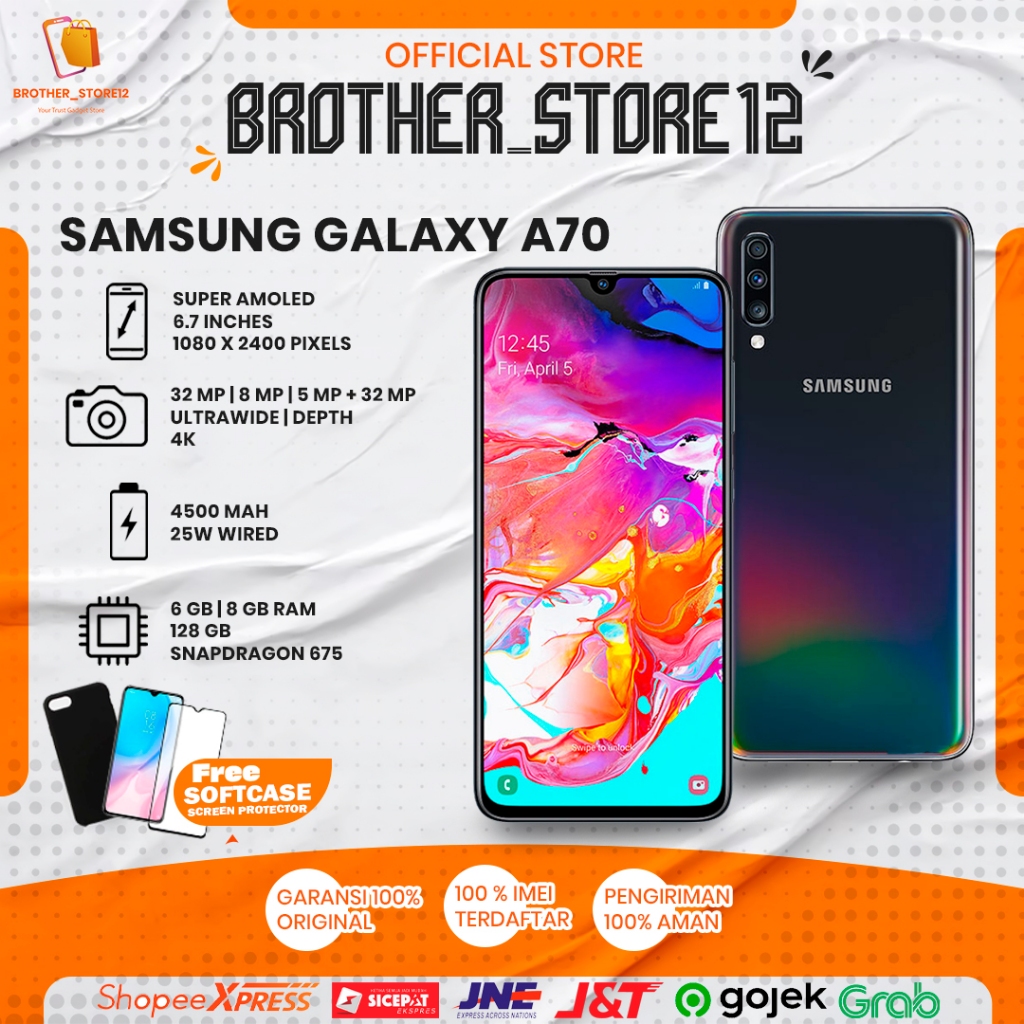Jual Samsung a70 SEIN second original | Shopee Indonesia