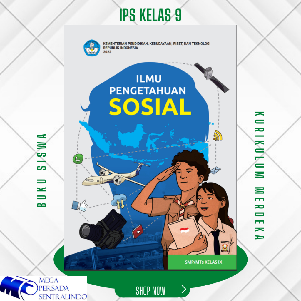 Jual BUKU SISWA ILMU PENGETAHUAN SOSIAL ( IPS ) KELAS 9 SMP KURIKULUM ...