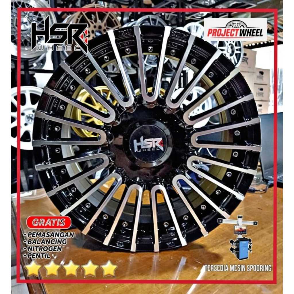 Jual Velg Mobil Racing Ring 18 Hsr Amarasi Cocok untuk Innova Alphard Vellfire Dll | Shopee ...