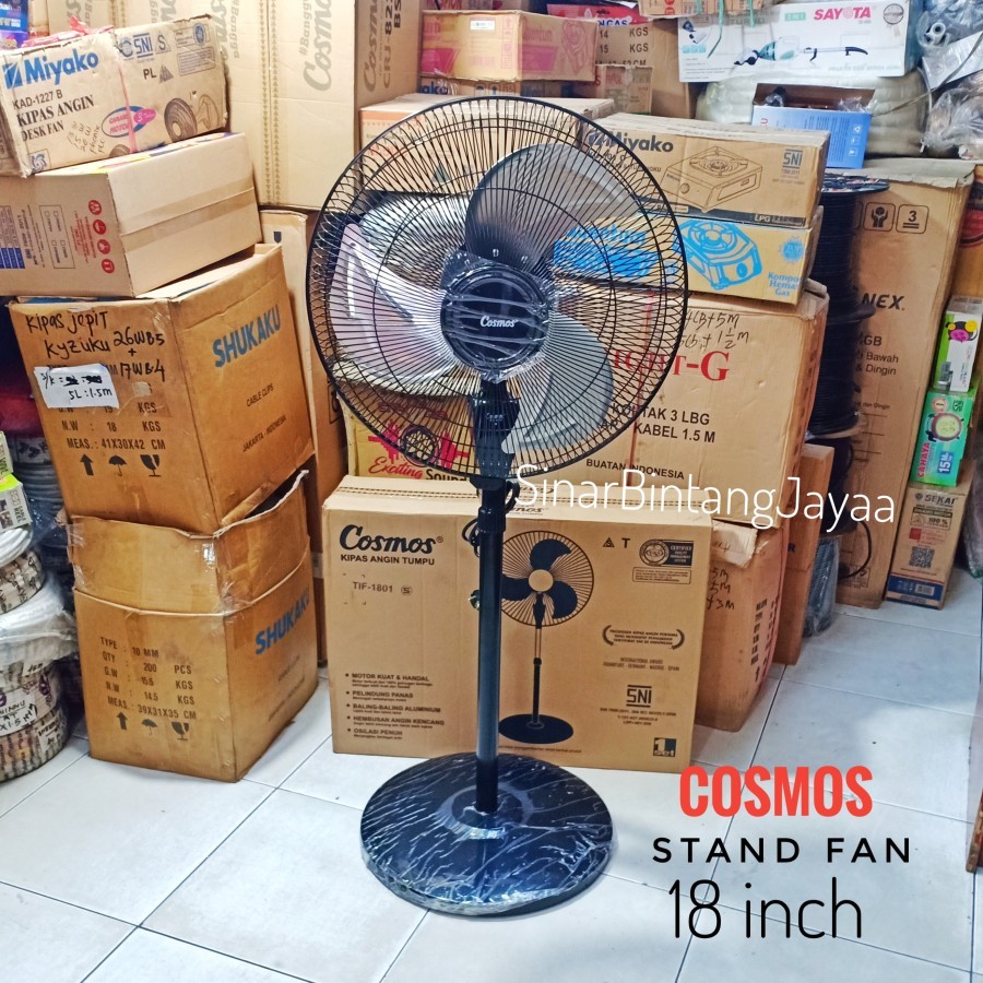 Jual COSMOS KIPAS ANGIN BERDIRI 18 INCH TIF1801S TIF 1801 18TIF STAND ...