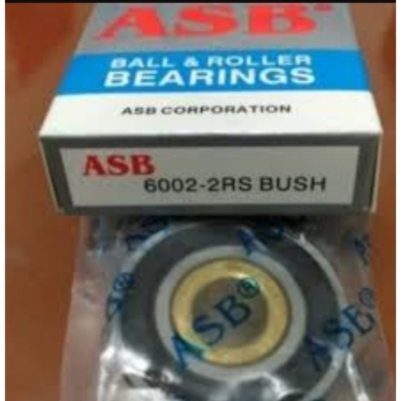 Jual Bearing CVT HONDA 6002 2RS 10MM BUSHING KUNINGAN ASB | Shopee ...