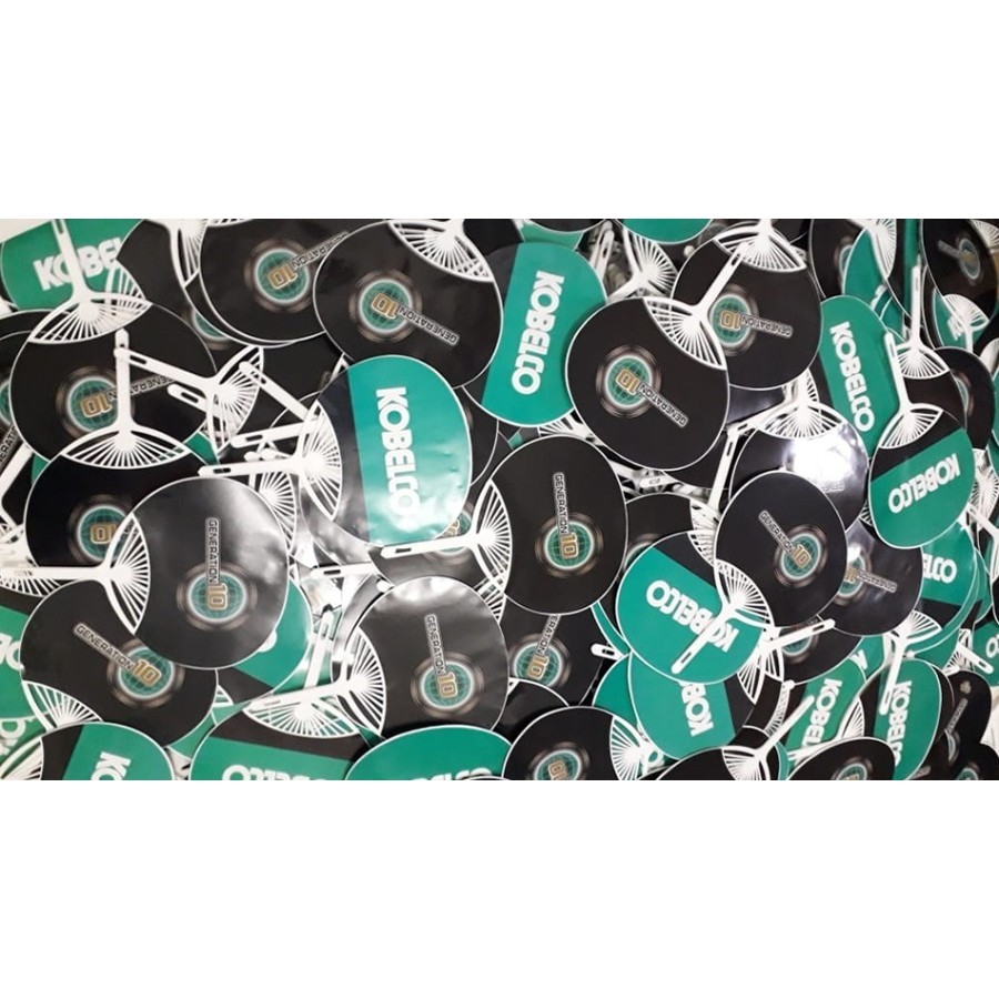 Jual Cetak Kipas Stiker Uchiwa/Kerang - Kipas Stiker Custom Satuan ...