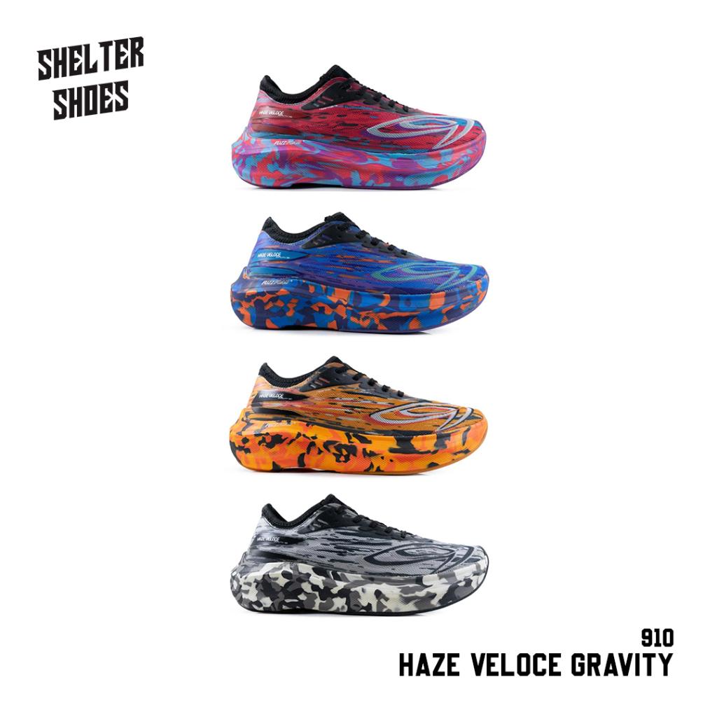 Jual SEPATU RUNNING NINETEN 910 HAZE VELOCE GRAVITY LONG RUN MARATHON ...