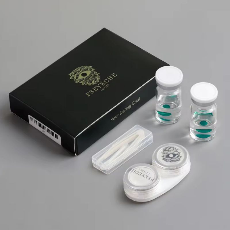 Jual Lensa Mata Buta Warna HIJAU | Softlens Ishihara PSEYECHE Contact ...