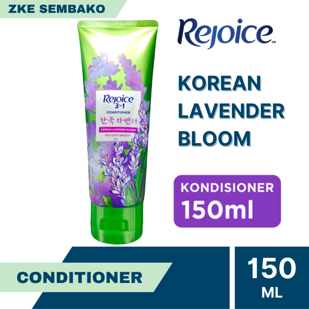 Jual Rejoice Conditioner Korean Lavender Bloom 150ml | Shopee Indonesia