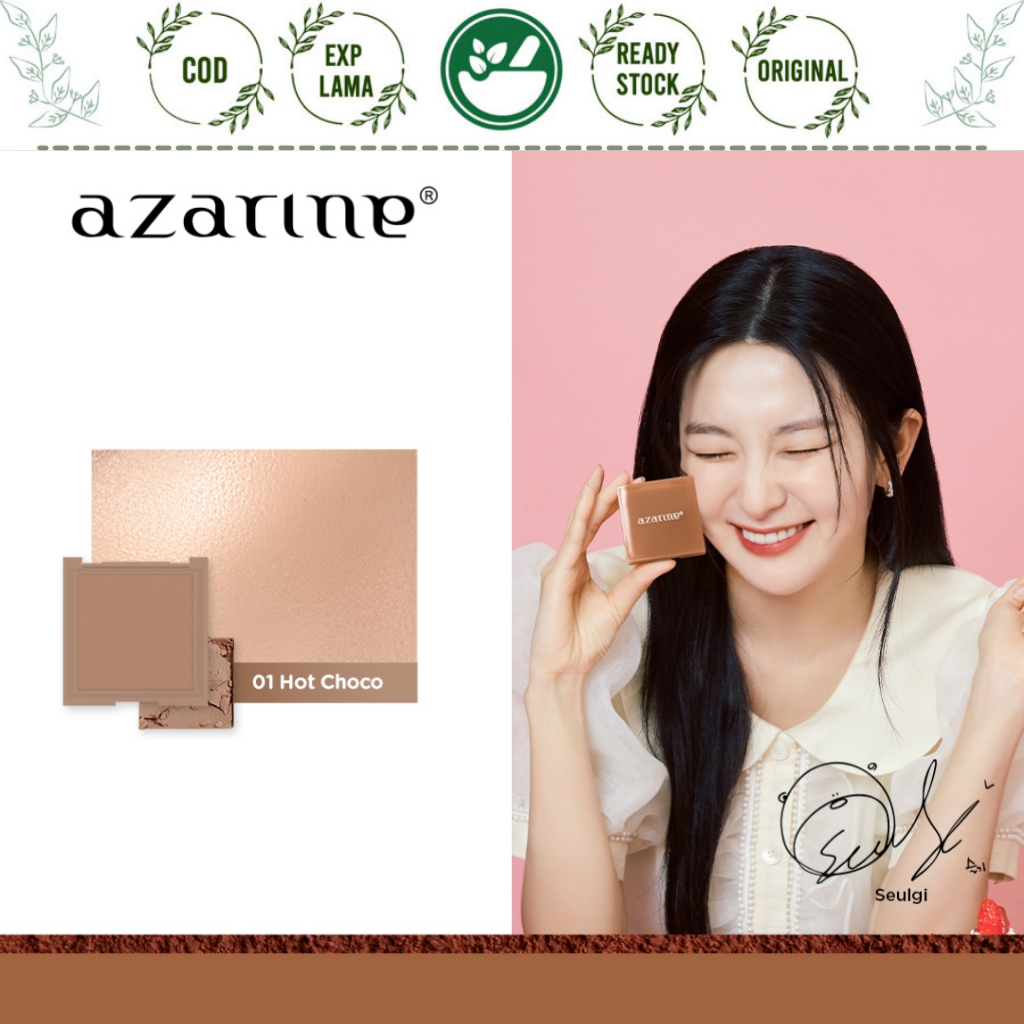 Jual AZARINE X RED VELVET GET SUNKISSED BRONZER CONTOUR POWDER HOT ...