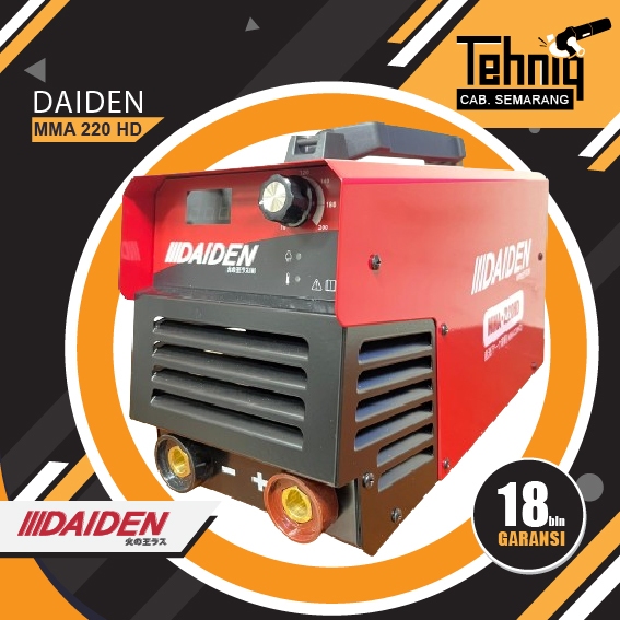 Jual Mesin Las / Trafo Las Listrik / Travo Las DAIDEN MMA 220 HD Heavy ...