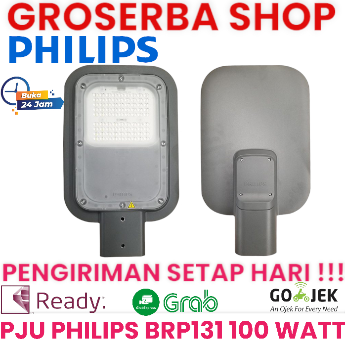 Jual LAMPU JALAN PHILIPS BRP 131 PJU BRP131 LED140 NW 4000K 12500 LUMEN ...