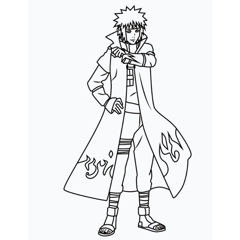 Jual Kertas Gambar Mewarnai A4 [ Naruto ] | Shopee Indonesia