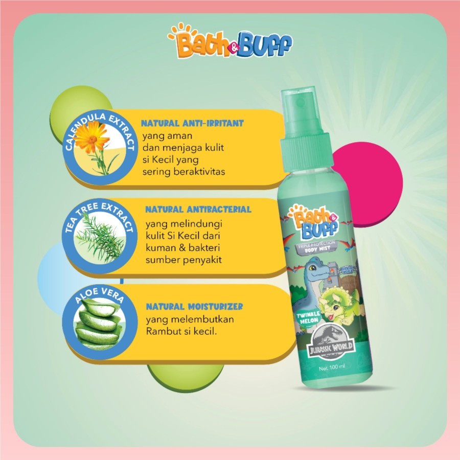 Jual Bath & Buff Body Mist Twinkle Melon 100 ml | Shopee Indonesia