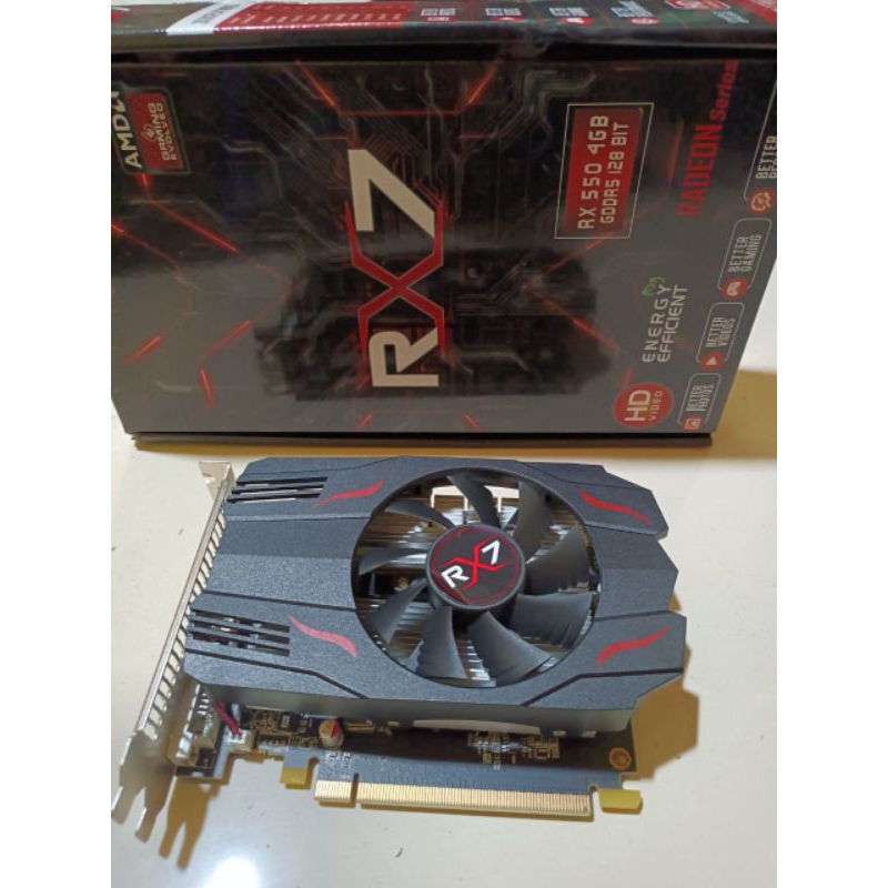 Jual VGA RX 550 4GB GDDR5 128 bit | Shopee Indonesia