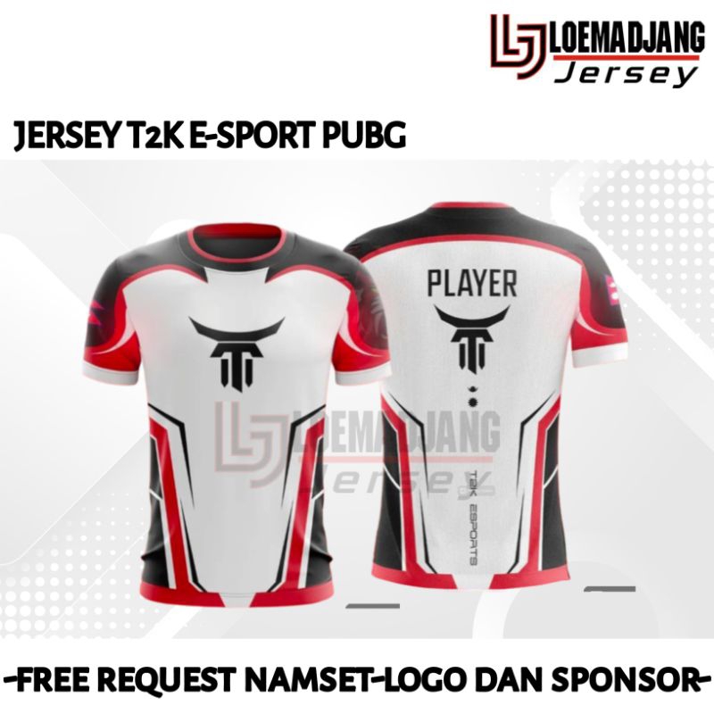 Jual JERSEY KAOS GAMING TEAM T2K E-SPORT TERBARU 2024 FULL PRINTING ...