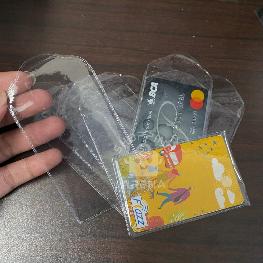 Jual Sampul Cover Plastik Pelindung Kartu Id Card SIM KTP Pelajar ...