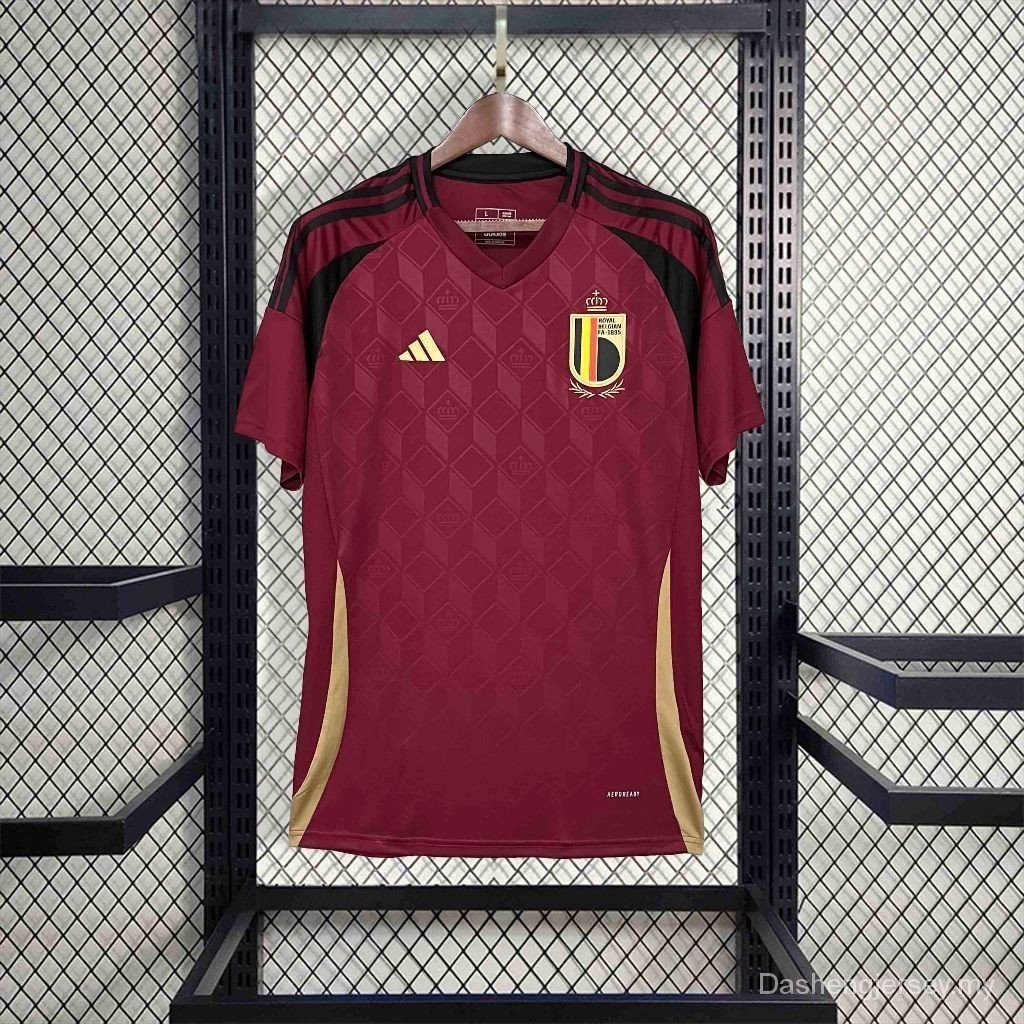 Jual Jersey Bola Grade Ori Belgia Belgium Home Euro 2024 / 2025 Piala ...