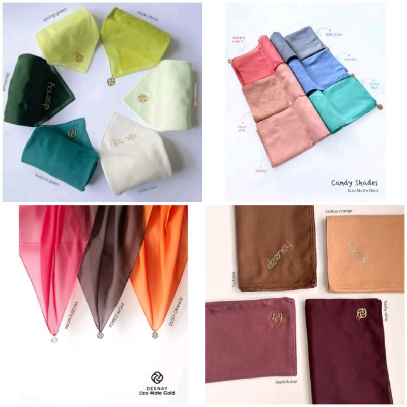 Jual Deenay Original Polos Liza Matte & Logo baru | Shopee Indonesia