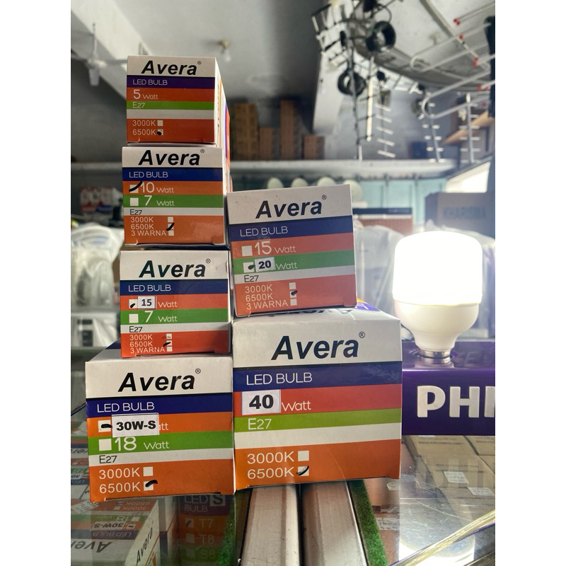 Jual Lampu LED bulb Avera | Shopee Indonesia