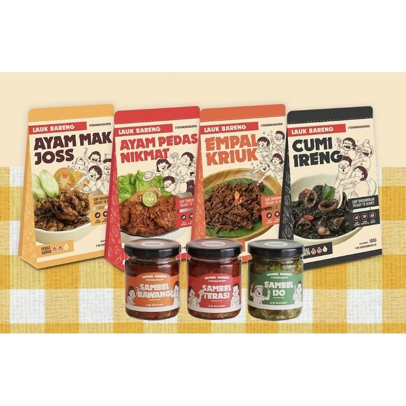 Jual Lahap Bareng Lauk Dan Sambel Lezat Shopee Indonesia
