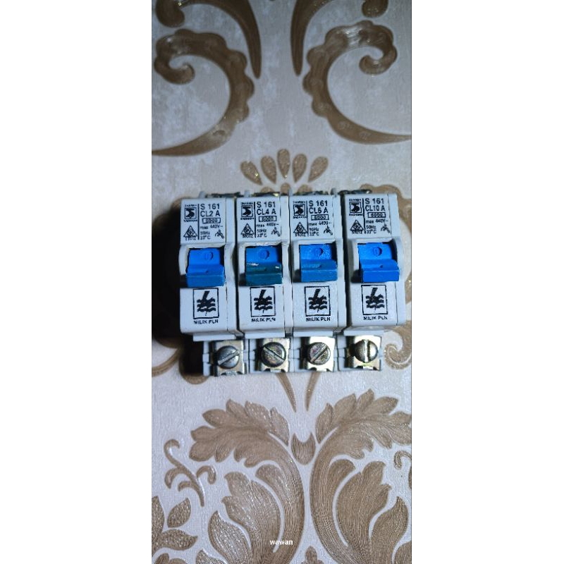 Jual MCB PLN BBC S 161 MULAI CL 2A. CL 4A. CL 6A. CL 10A. ORIGINAL ...