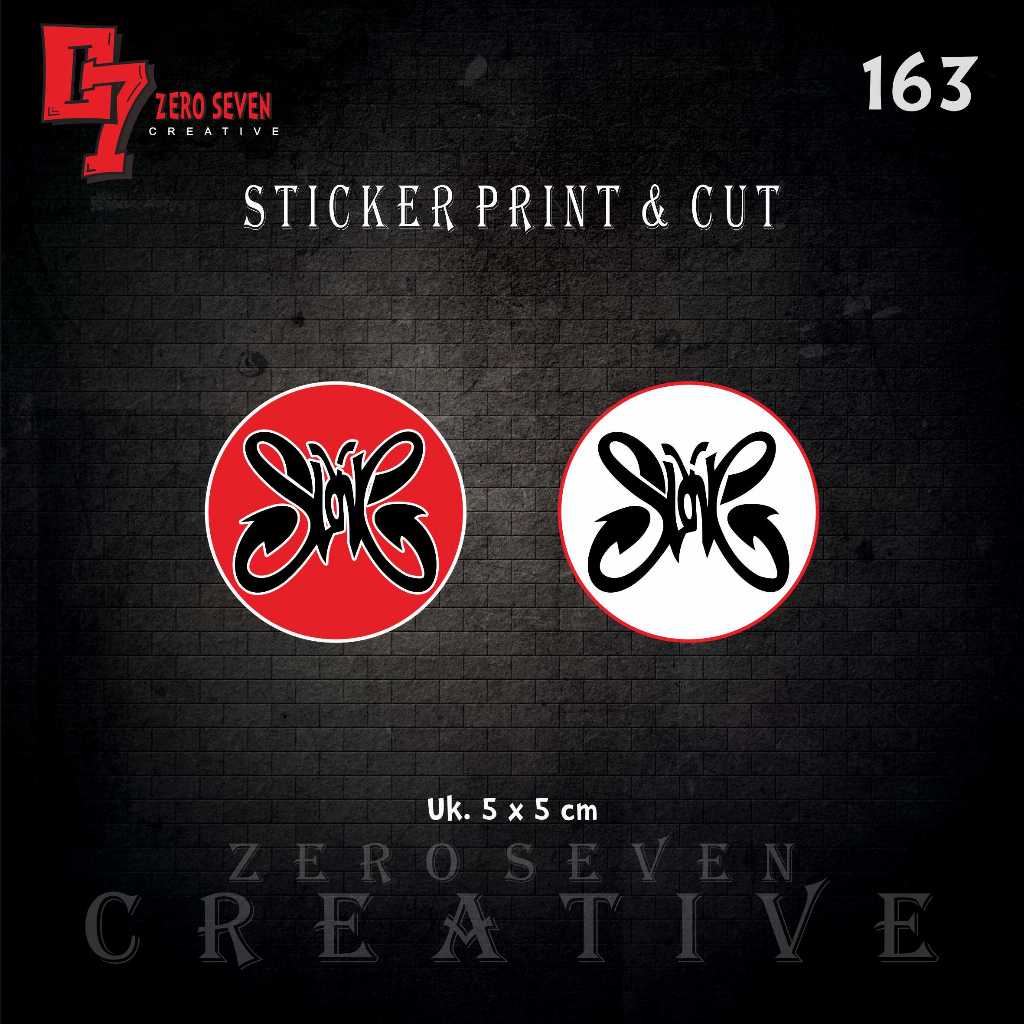 Jual STIKER LOGO SLANK MOTIF BULAT / STIKER BAND MUSIK / STIKER MOTOR ...