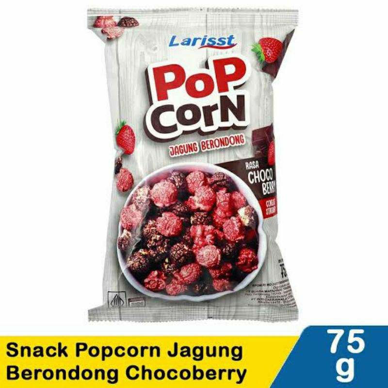 Jual snack popcorn jagung berondong chocoberry | Shopee Indonesia