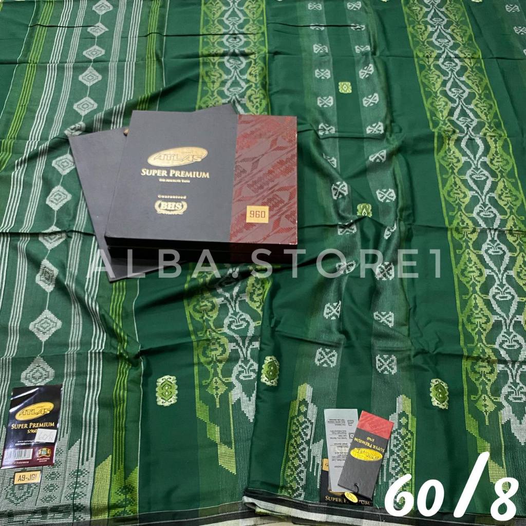 Jual [BARU]SARUNG ATLAS SUPER PREMIUM GOLD/SILVER ORI Atlas Suprem Sarung Atlas Supreme 920 945 ...