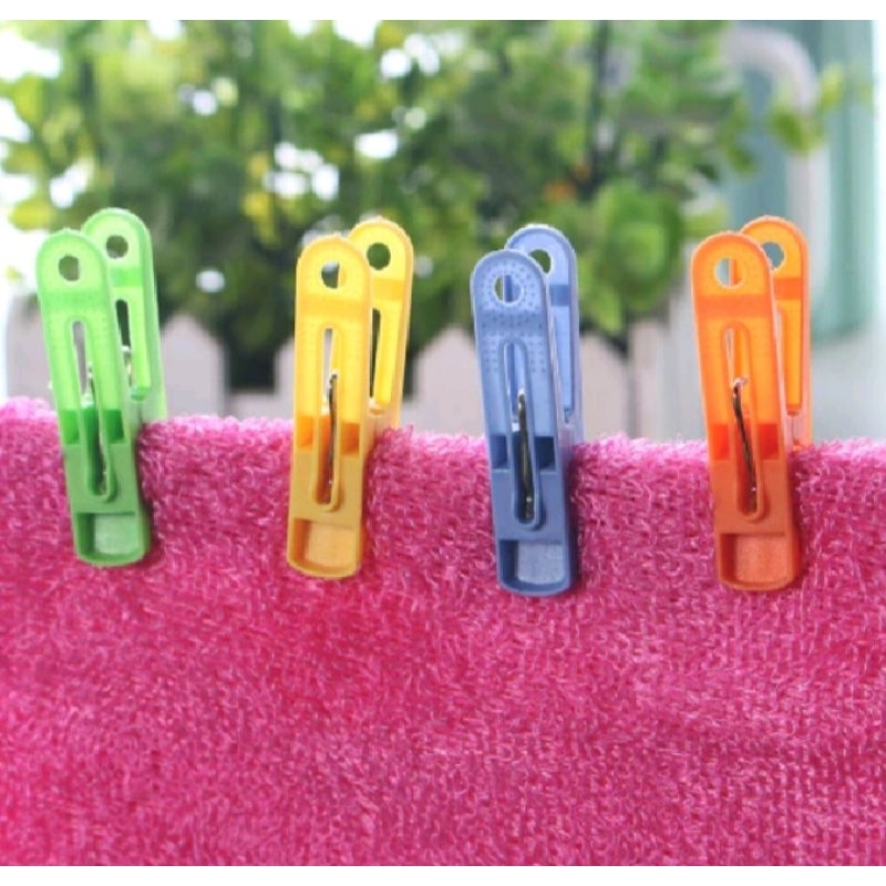 Jual Jepitan baju jepitan jemuran plastik pcs | Shopee Indonesia
