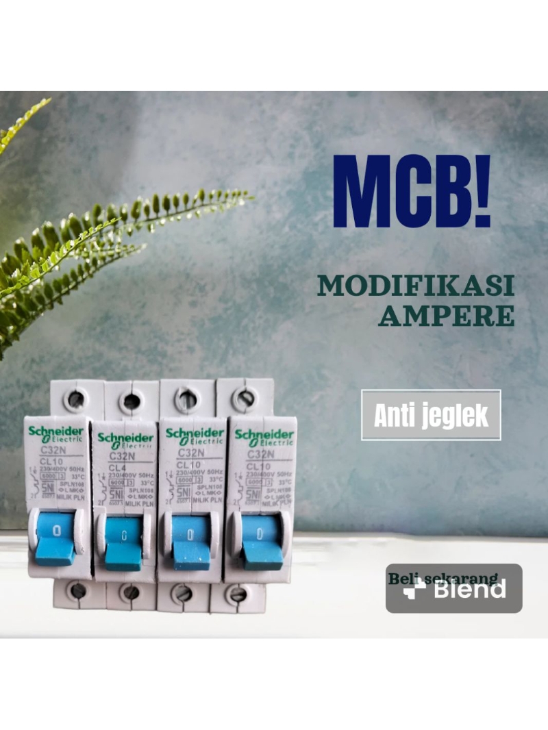 Jual mcb Mudif pln Anti Jeglek 2a rasa 6a | Shopee Indonesia