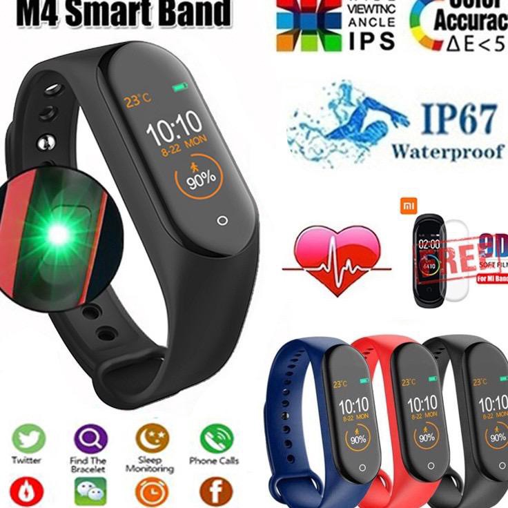 Jual Produk Keren Yo Dennos M4 Smartwatch Mi Band Jam Tangan M2 M3 ...